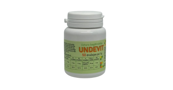 Undevit (A, C, E, B1, B2, B6, B12 vitamins), N50